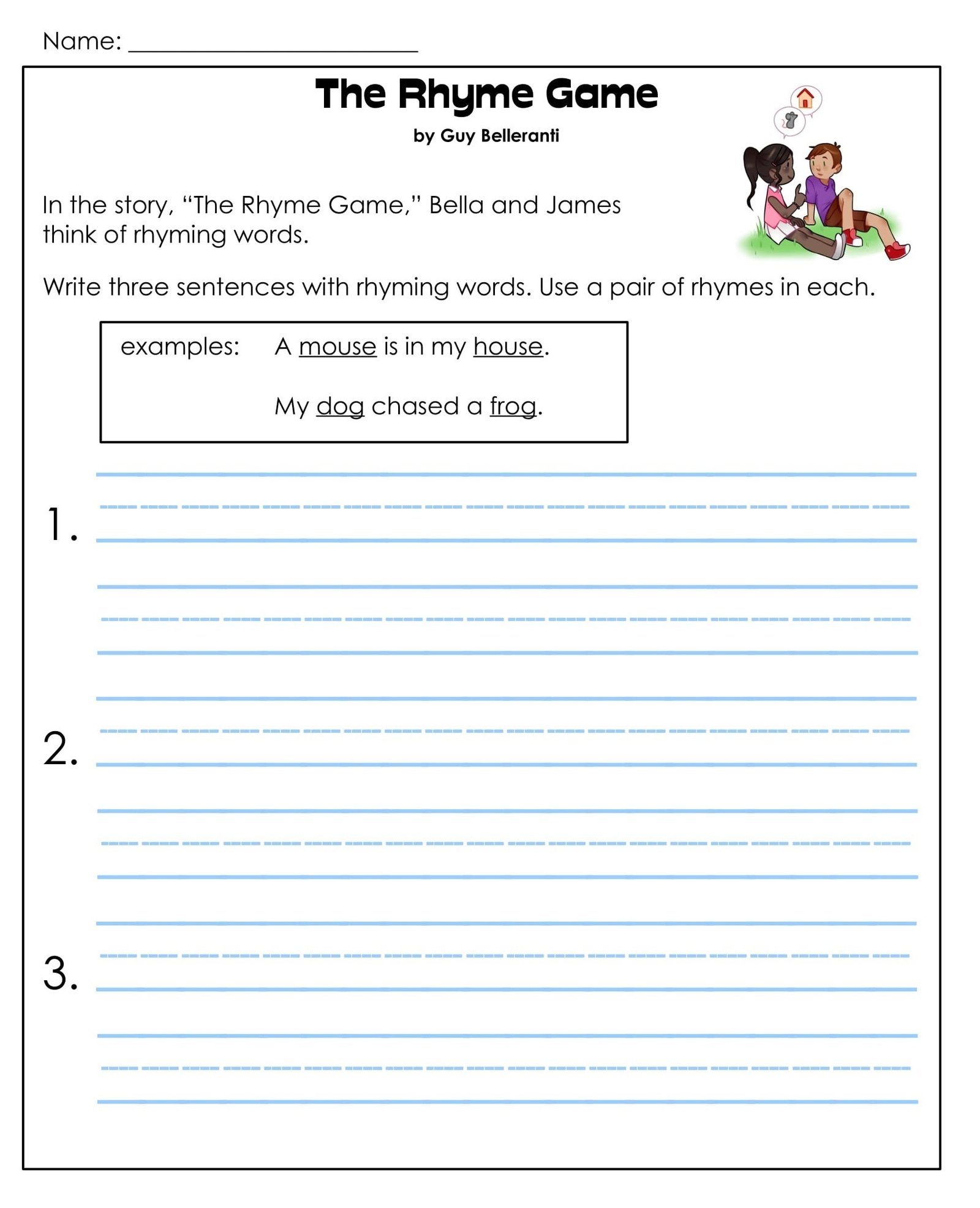 1st Grade Reading Comprehension Worksheets Printable PDF Worksheet Hero