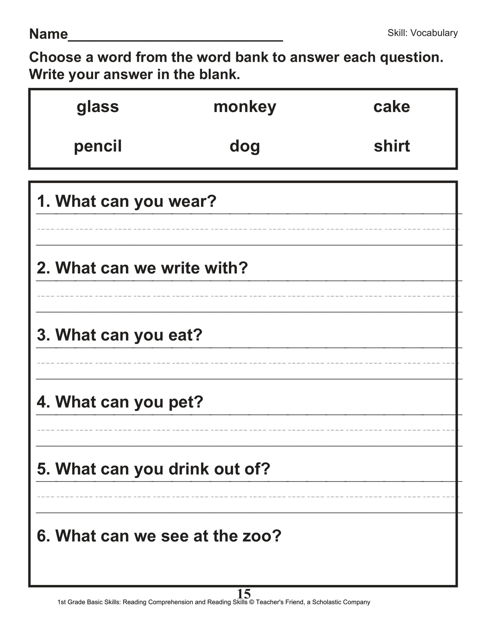 Reading Booklet 1St Grade First Grade Reading Fluency By Miss 