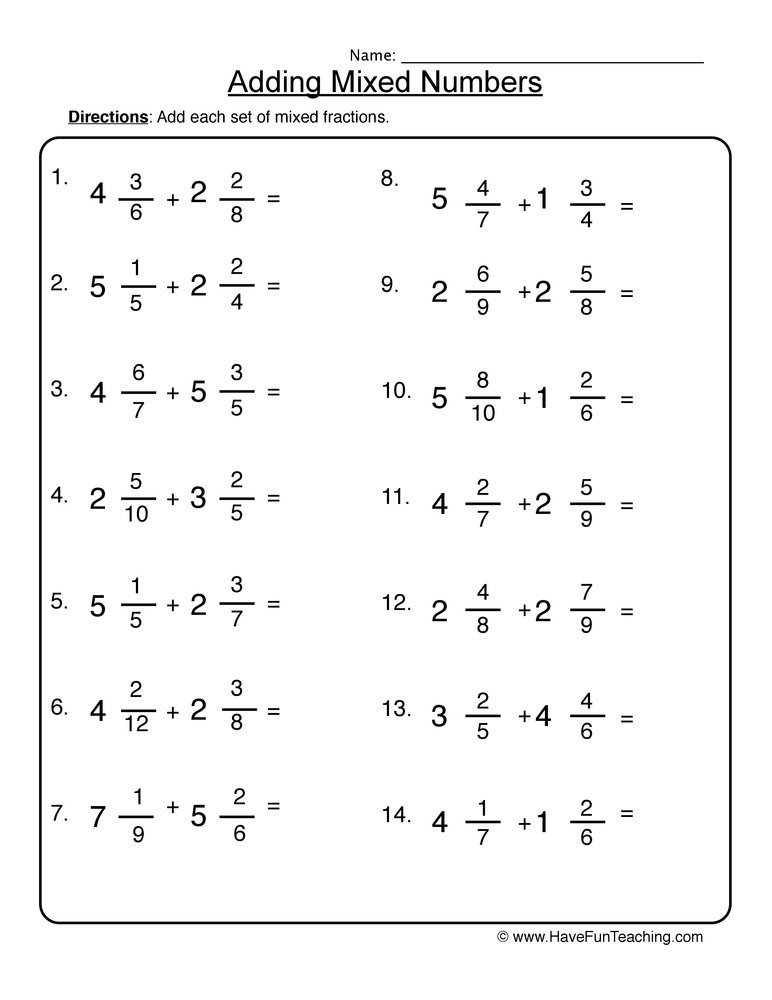Mixed Number Addition Worksheets Worksheet Hero mixed-number-addition-worksheets-worksheet-hero