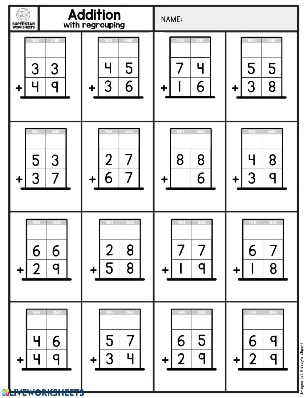 Addition Practice Online Worksheets Worksheet Hero
