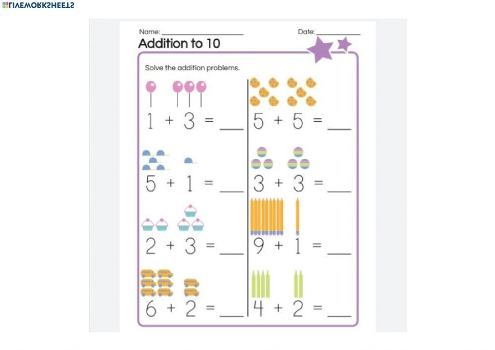 Addition Practice Online Worksheets Worksheet Hero