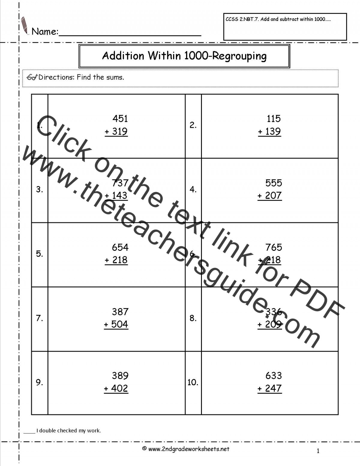 Addition To 1000 Worksheets Worksheet Hero addition-to-1000-worksheets-worksheet-hero