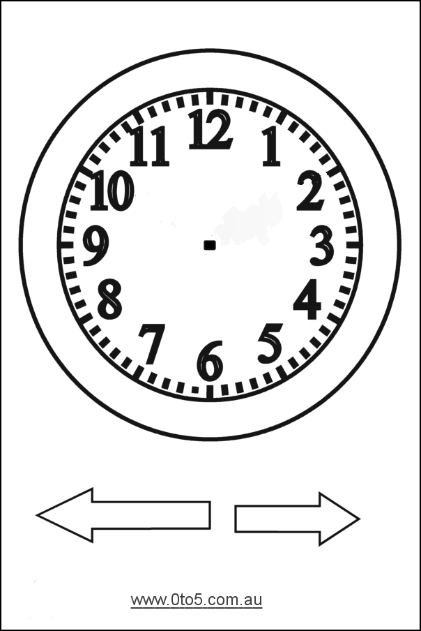 Clock Pattern Worksheets Worksheet Hero