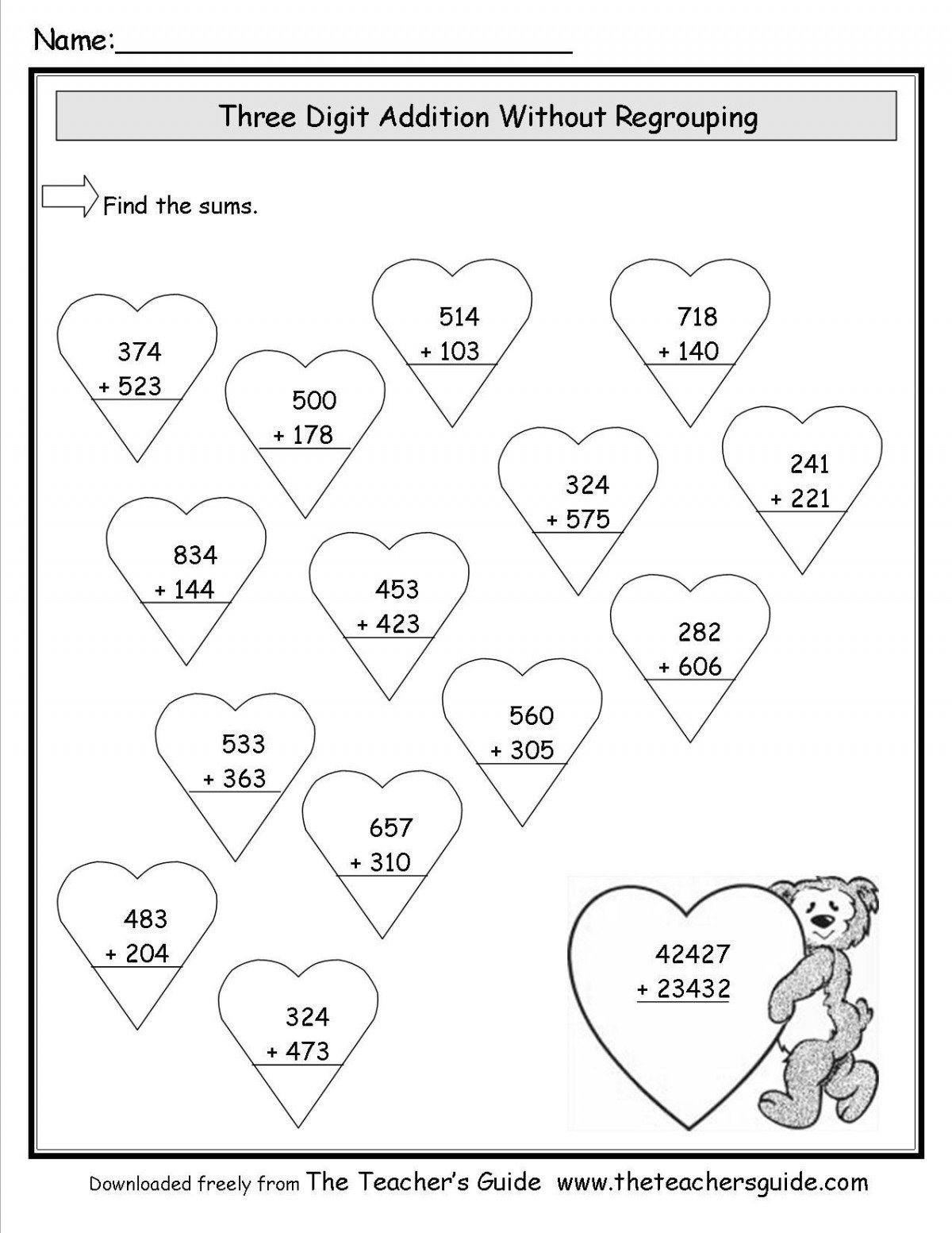 2 Digit Addition Color By Number Worksheets Worksheet Hero