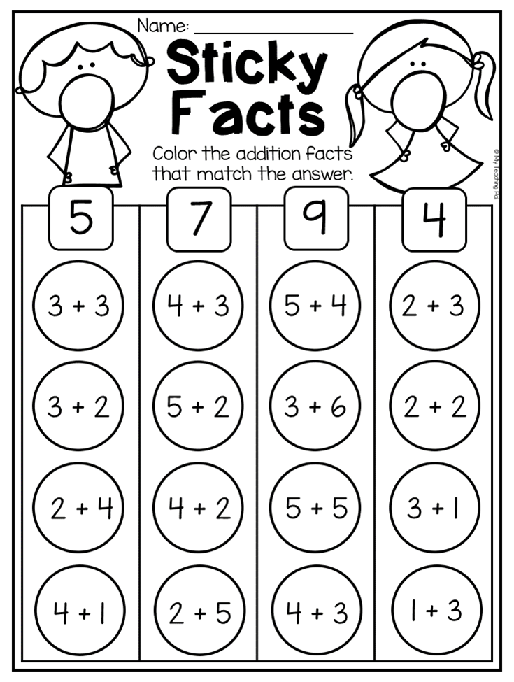 How Do Addition Facts Help You Subtract Worksheets Worksheet Hero