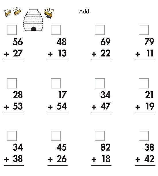 Addition With Carry Over Worksheets Worksheet Hero addition-with-carry-over-worksheets-worksheet-hero