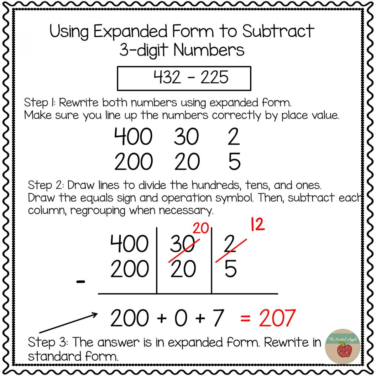 Convert To Expanded Form Sheet 4 Answers In 2020 2nd Grade Math Expanded Form Activity 