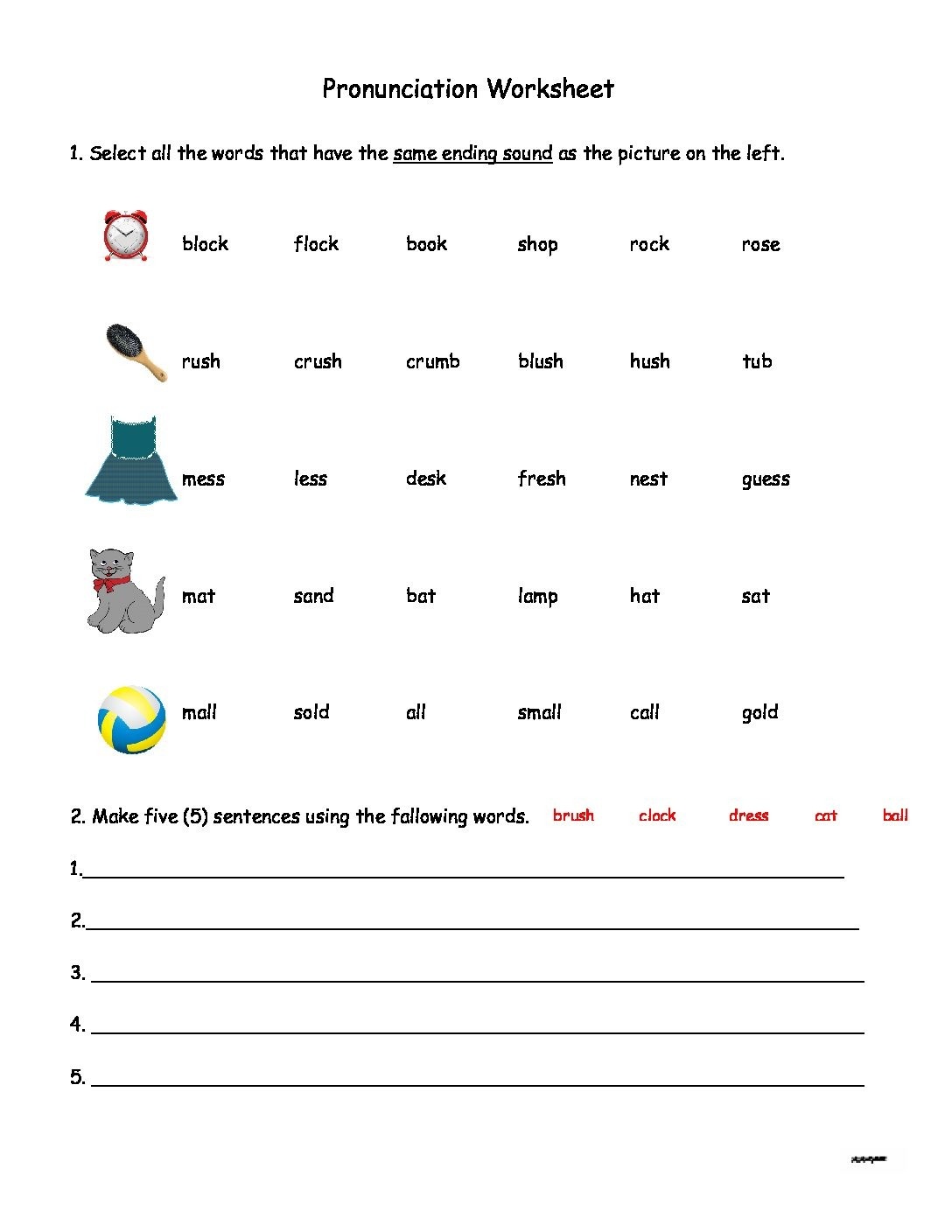 Pronunciation Worksheets Worksheets Worksheet Hero Pronunciation Worksheets Worksheets Worksheet Hero